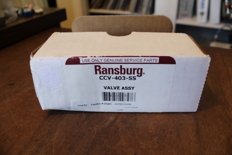 RANSBURG CCV-403-SS Color Change Valve Assembly | Product Catalog ...