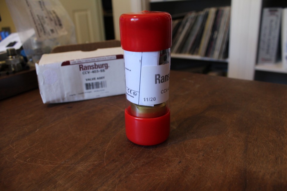 RANSBURG CCV-403-SS Color Change Valve Assembly | Product Catalog ...